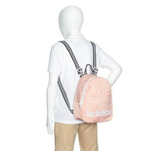 adidas | Bags | Adidas Core Mini Backpack Bag School Travel Glow Pink ...